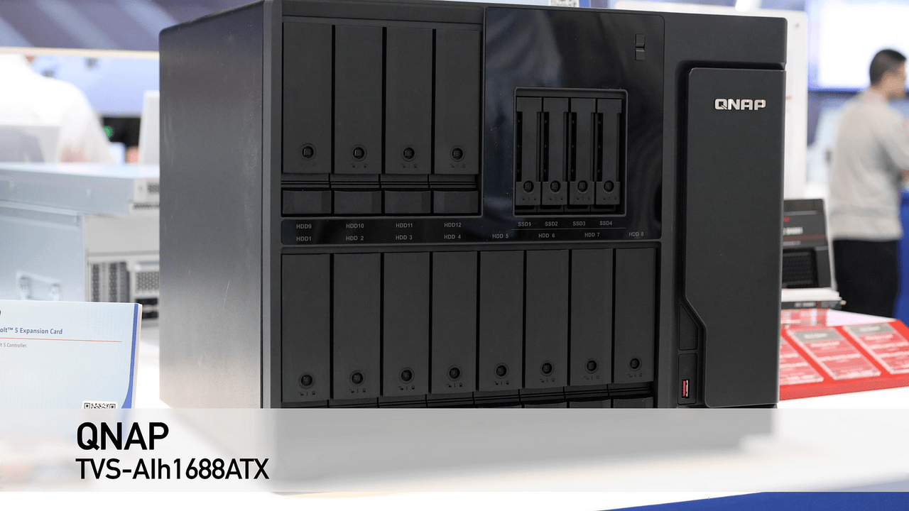 威聯通 COMPUTEX，HA 解決方案亮相！還有AI 應用、備份策略與多款 QNAP 新機一次看 - EnterBox (@enterbox) | Dcard