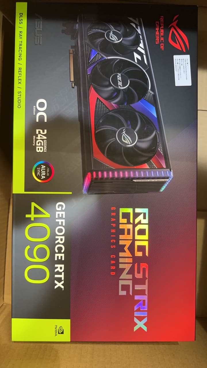 ROG 4090不專業開箱 - 3C板 | Dcard