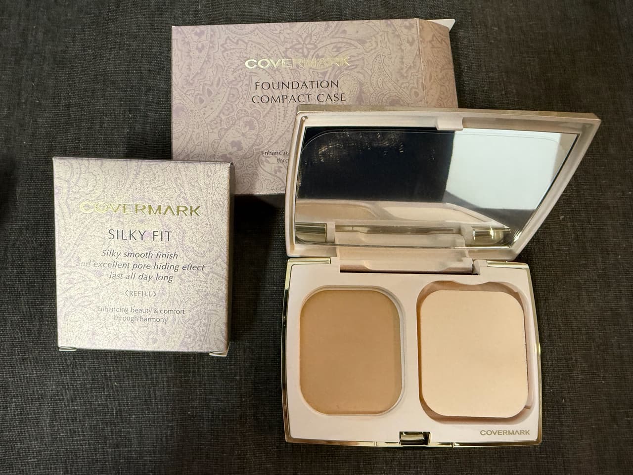 #我要賣 （已售出）COVERMARK 羽紗粉餅 - 二手交易板 | Dcard