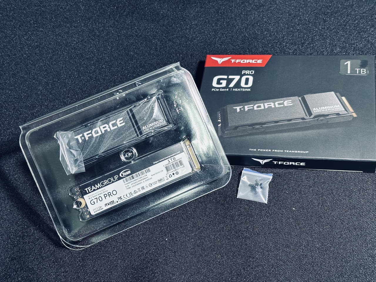 「高速 Gen 4 新戰將！」T-FORCE G70 Pro 1TB 開箱實測 - 3C板 | Dcard
