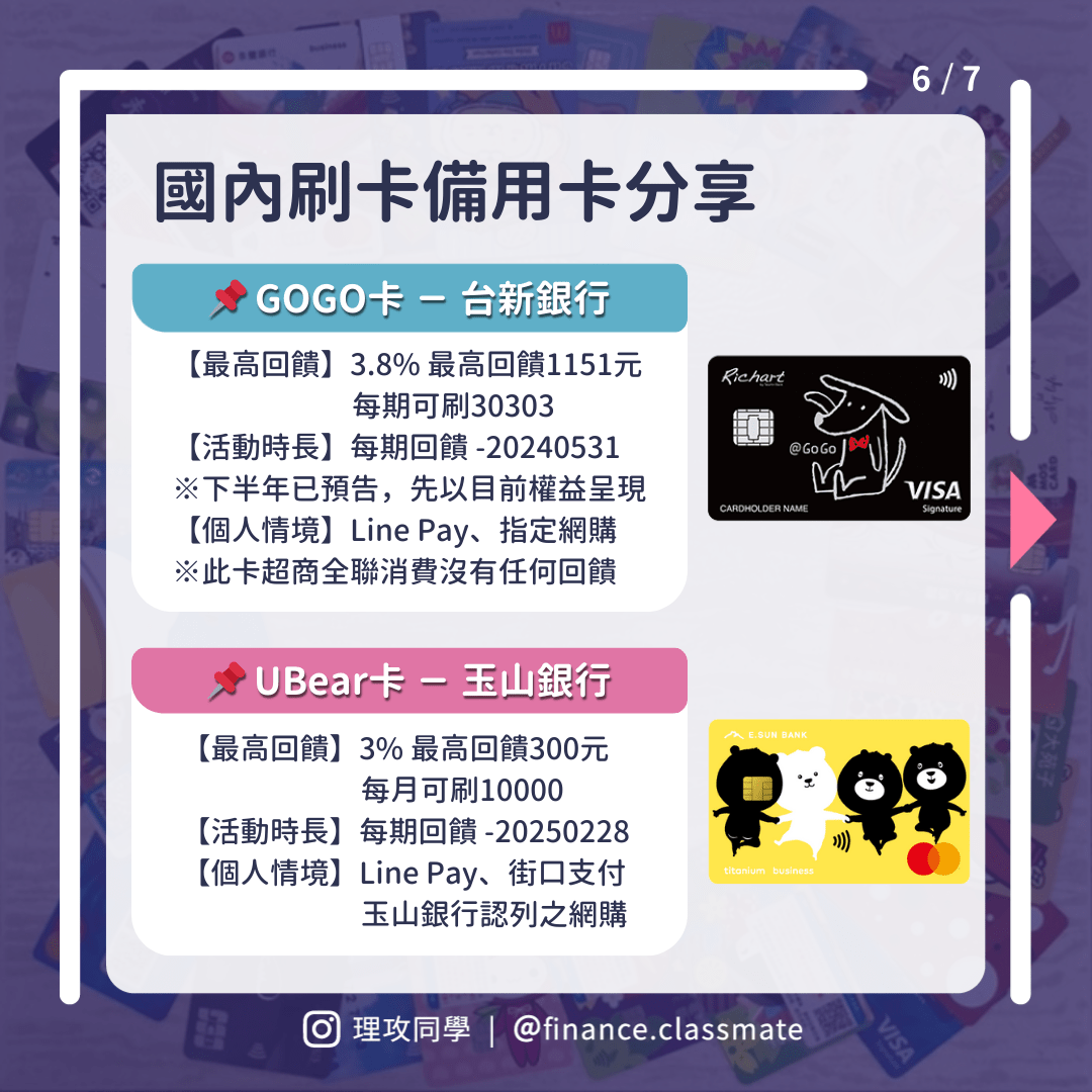 #心得 我都這樣刷卡，每月最高可回饋 3,138元，2024年Q2刷卡配置分享 #信用卡攻略 - 信用卡板 | Dcard