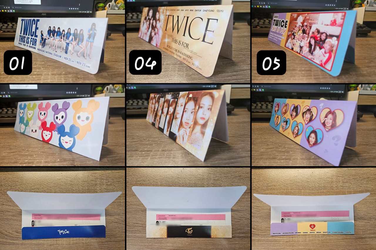 #分享 TWICE 六巡票夾分享 - TWICE板 | Dcard