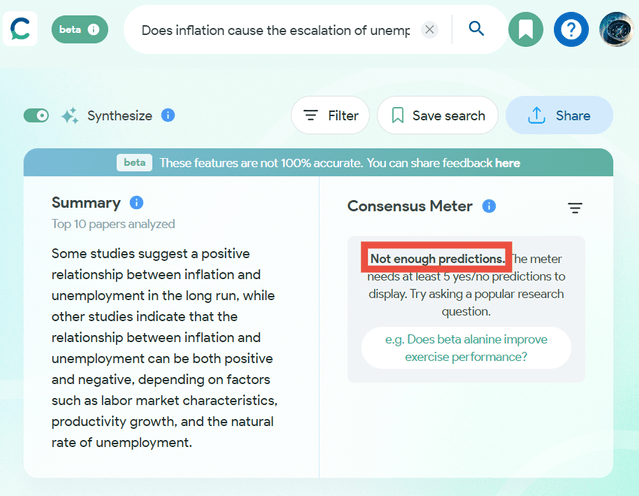 運用AI判斷主流研究對一個問題的立場 #Consensus - 研究所板 | Dcard