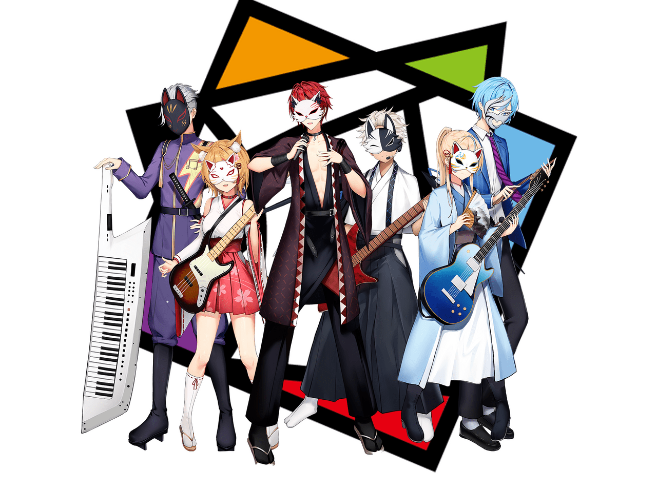 #台灣Vtuber 台灣首支VTuber樂團即將在2024/1/24強勢出道! - VTuber板 | Dcard