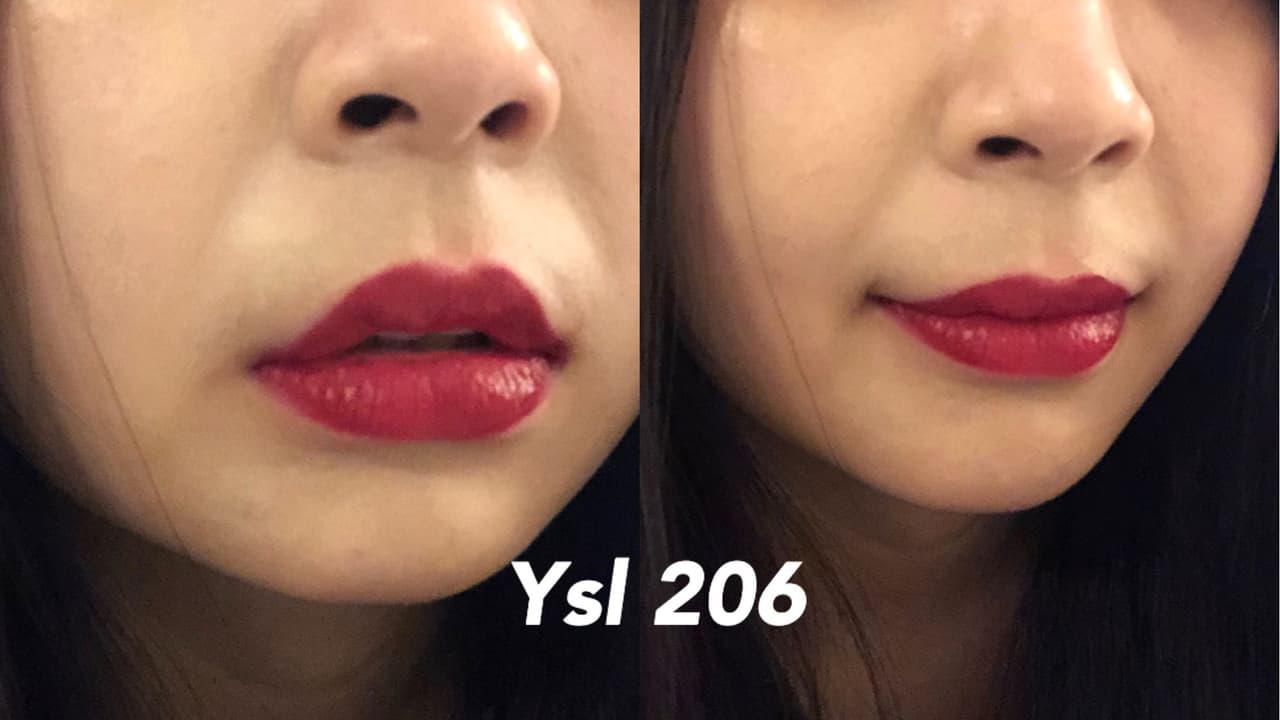 YSL新品黑蓋唇釉206, 216試色分享💄🔥 - 美妝板 | Dcard