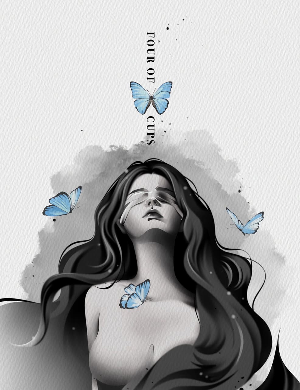 塔羅創作 聖杯四：） - ttt (@tina_ttt) | Dcard