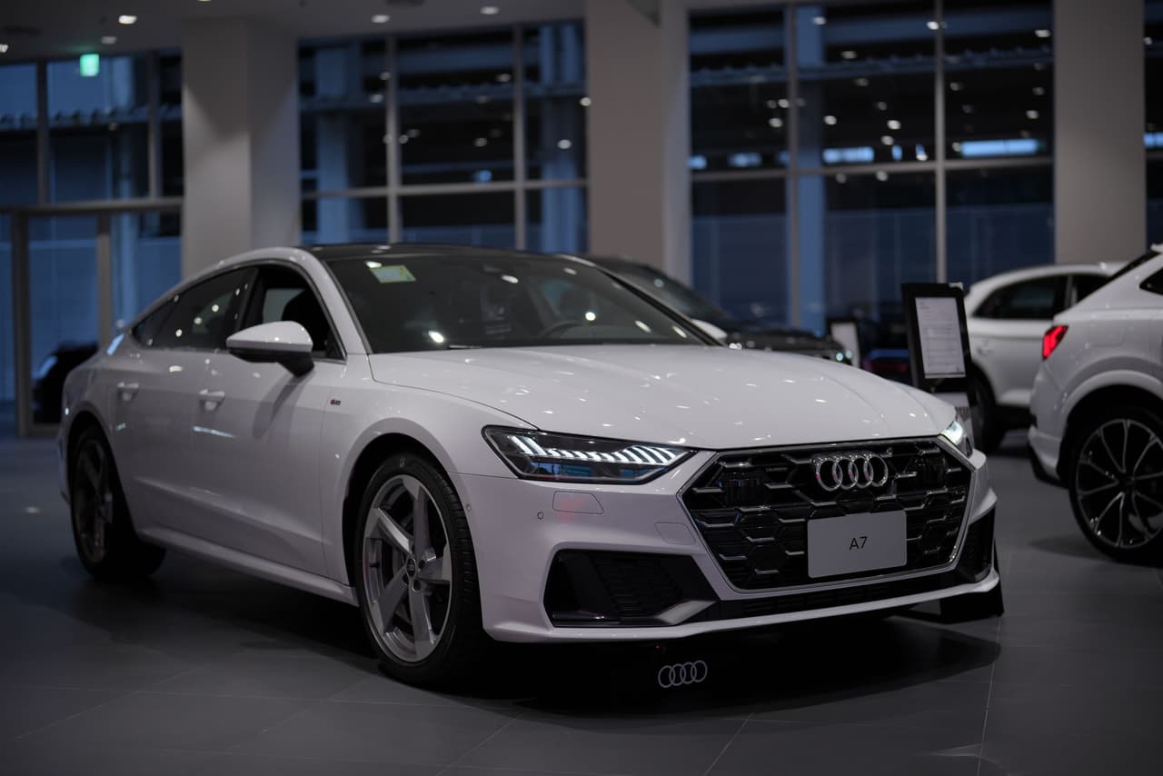 實車分享｜A7 Sportback 55 TFSI quattro S line｜金屬冰川白 Glacier White 2Y - 汽車板 | Dcard