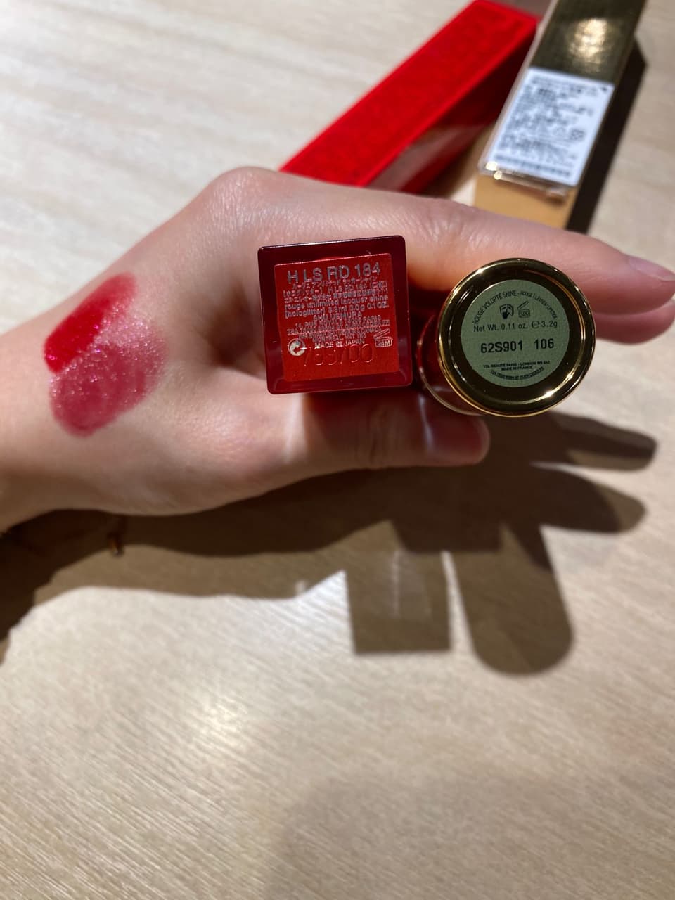 2020新唇膏 ysl 106 植村秀新年HLS RD184 - 美妝板 | Dcard