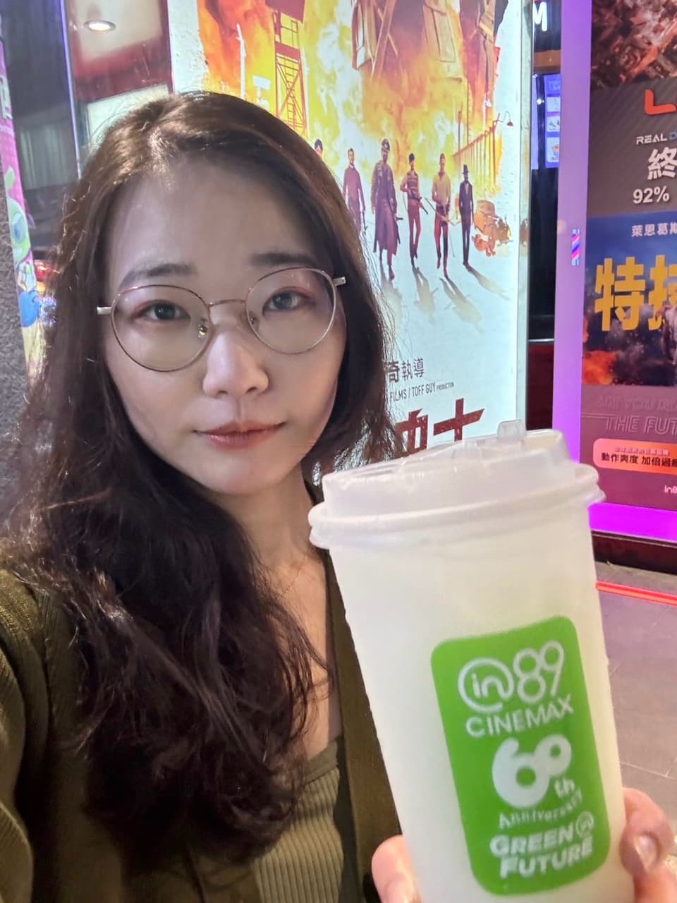 注意看，in89這個電影院跟循拾合作實在太環保了！ - 靜🥂 (@gin_liu) | Dcard