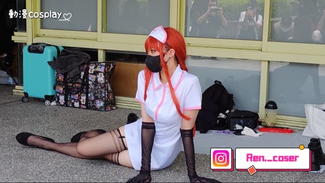動漫COSPLAY 花博場 天氣超熱 超佩服coser的啦 - 動漫板 | Dcard