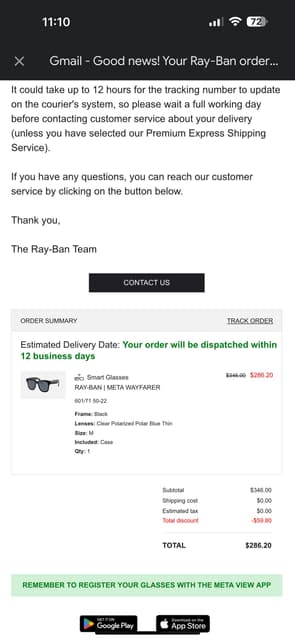 雷朋 Ray Ban x Meta Wayfarer不專業開箱測試 - 3C板 | Dcard