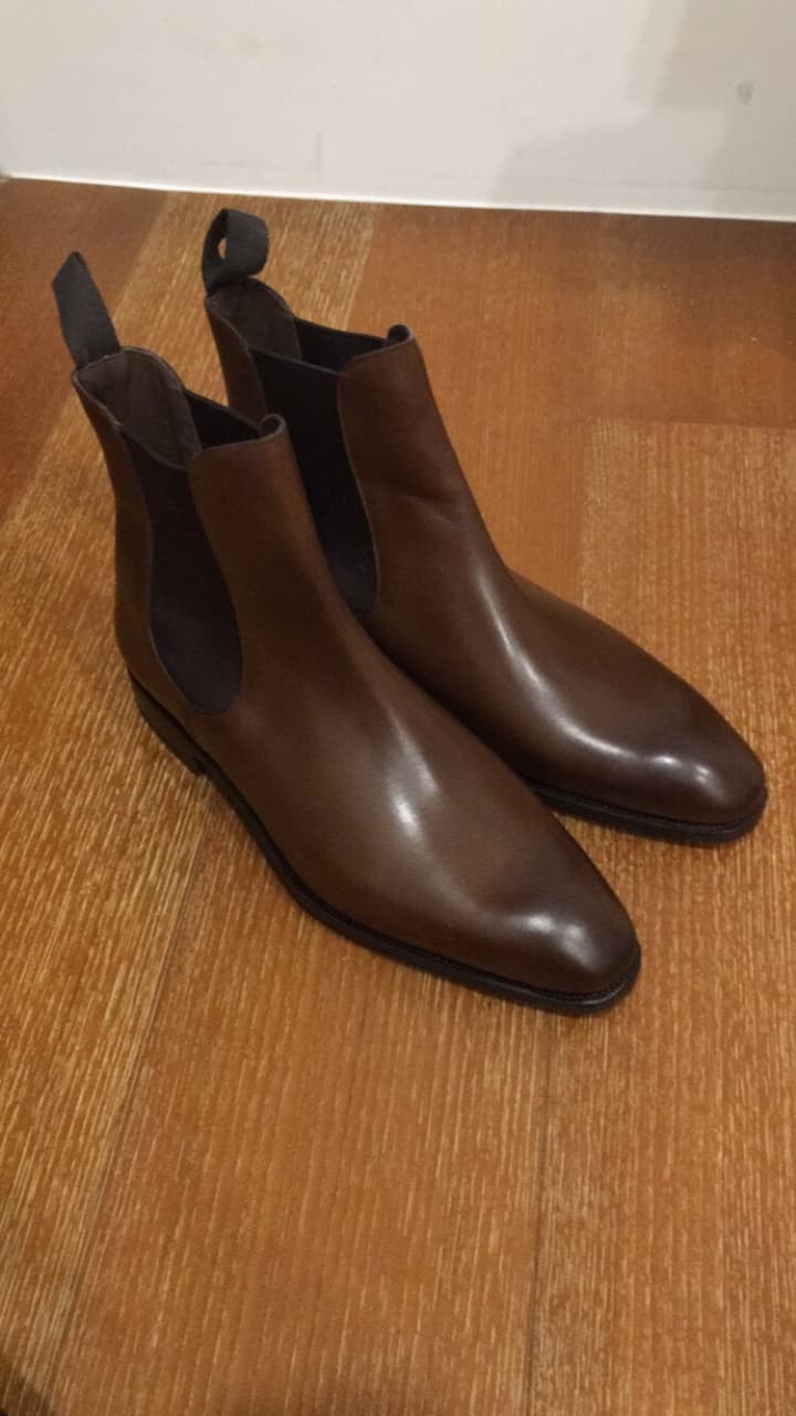 [開箱]Carmina Chelsea boots - 穿搭板 | Dcard