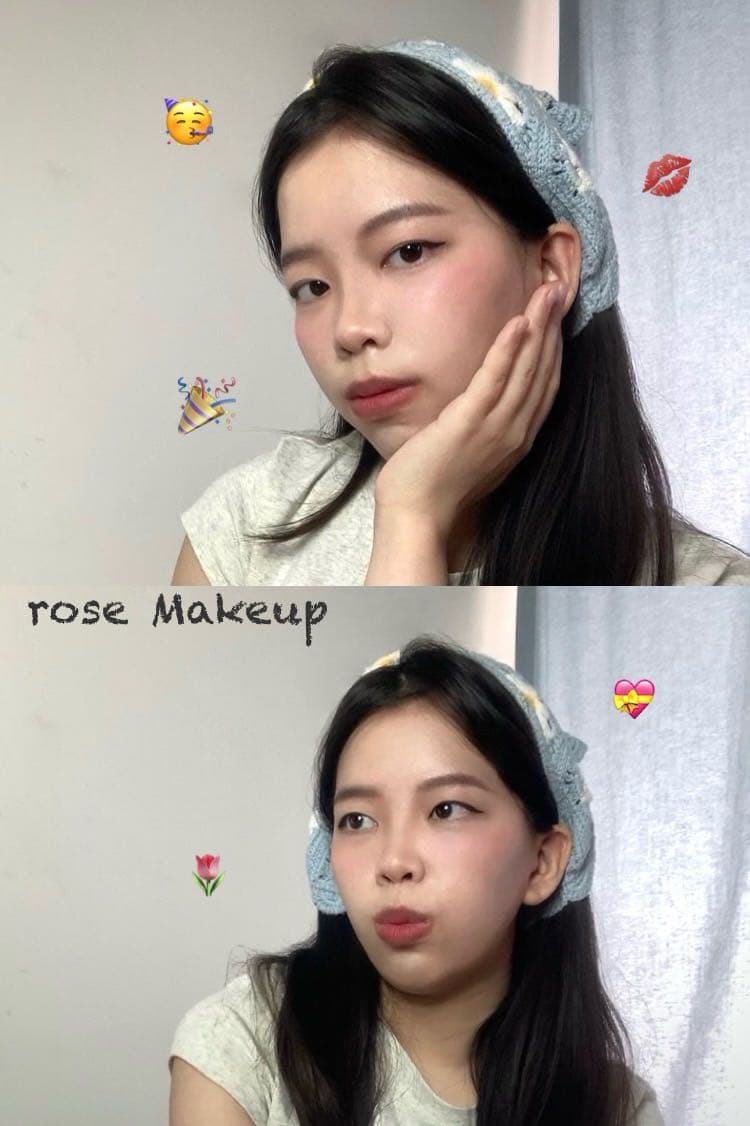 #分享 🌷 春天玫瑰霧面妝！輕鬆上手超簡單💐😎 - 這邊這個優秀小青年 (@cl_20) | Dcard