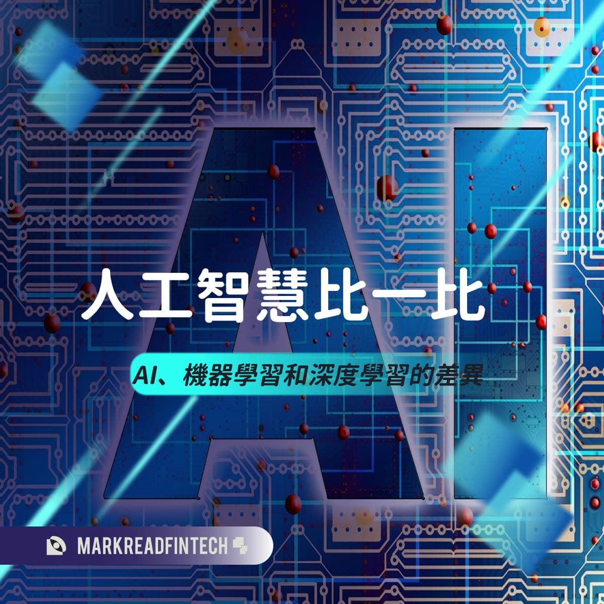 🧠 AI、機器學習和深度學習的差異 - 馬克解讀金融科技 (@markreadfintech) | Dcard