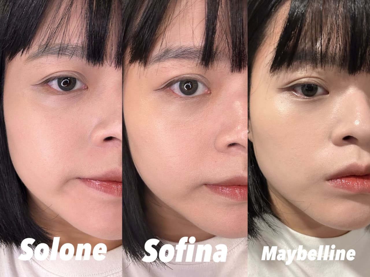 #分享 熱門開架粉底大亂鬥（媚比琳小方胖、Sofina、Solone） - 美妝板 | Dcard