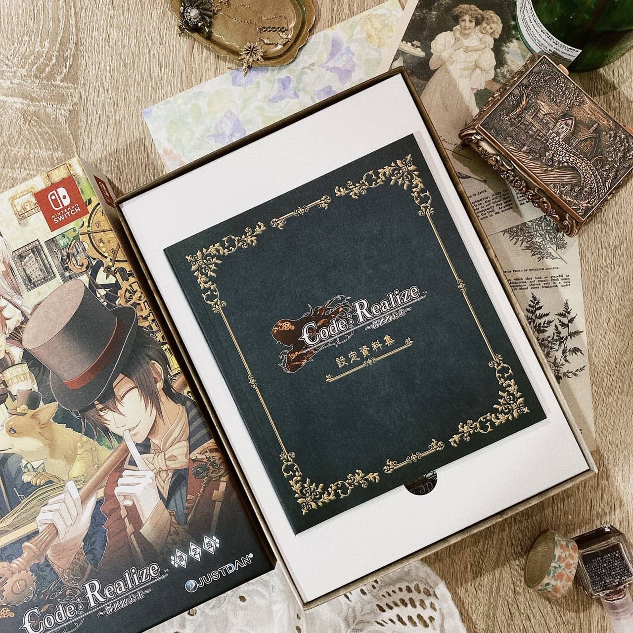 *⚙⚙️開箱⚙️⚙*維多利亞時代的淒美愛情物語《Code︰Realize 〜創世的公主〜》限定版 - 女性向遊戲板 | Dcard