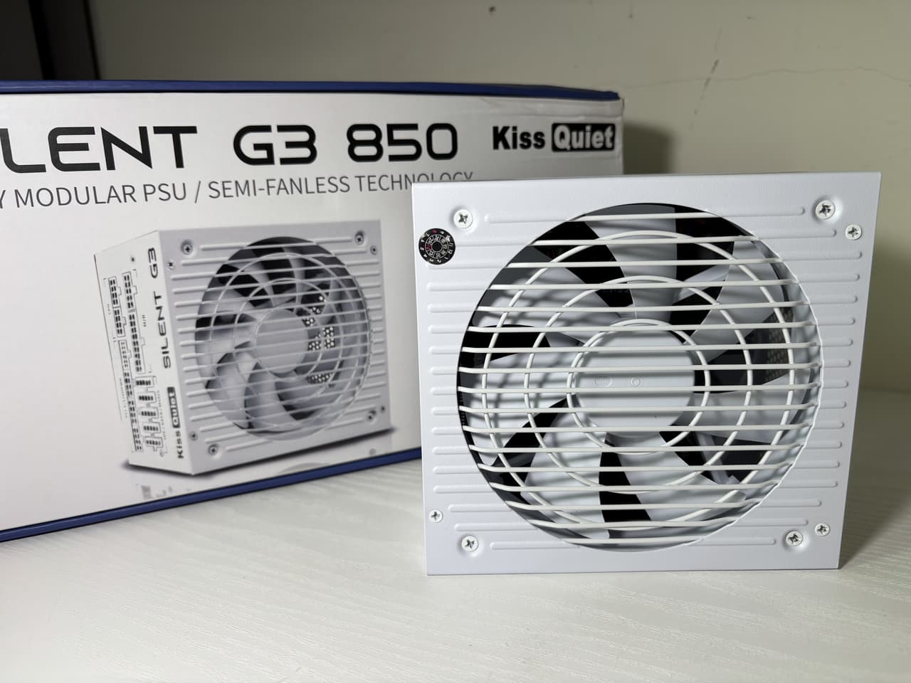 【開箱】「電源，新起之秀！」Kiss Quiet Silent G3 850W 白色電源供應器 - 3C板 | Dcard