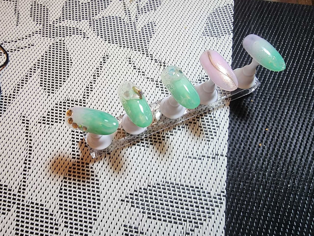 分享 大叔自學美甲分享 第二彈 美甲板 Dcard