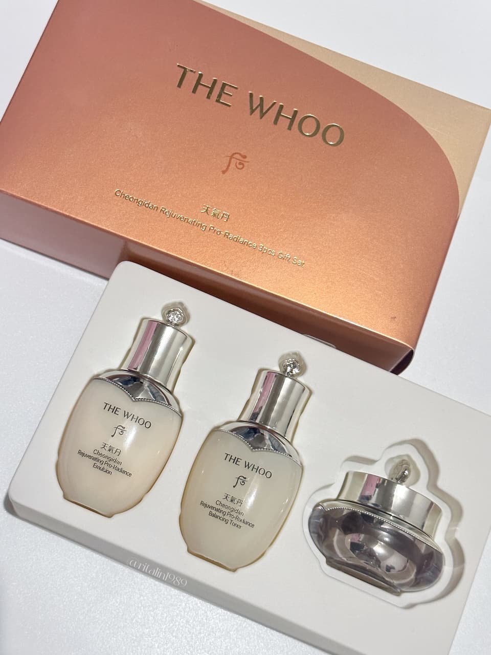 ♡THE WHOO 后♡天氣丹PRO光耀美肌三件組 - Rita (@ritabeauty) | Dcard