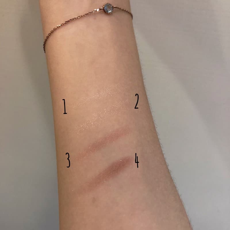 #圖 #試色 Excel CS03暮靄玫瑰（光綻時裳四色眼彩）🌹 - 美妝板 | Dcard