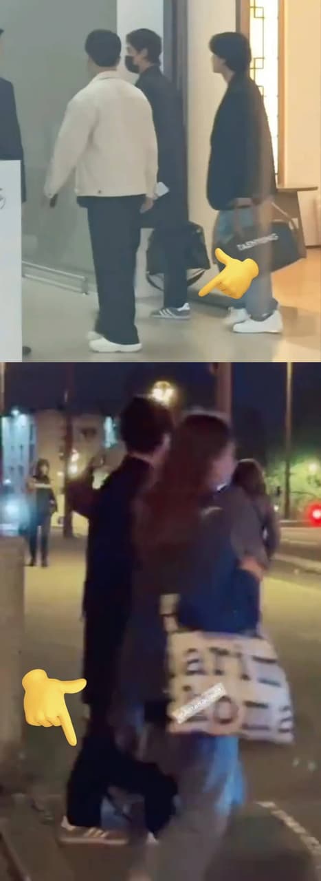 #分享 V Jennie 被拍到在巴黎街頭牽手散步 - 追星板 | Dcard