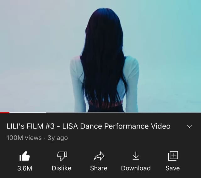 #分享 恭喜 LILIFILM 《LISA DANCE PERFORMANCE VIDEO #3》破一億觀看🎉 - BLACKPINK板 ...