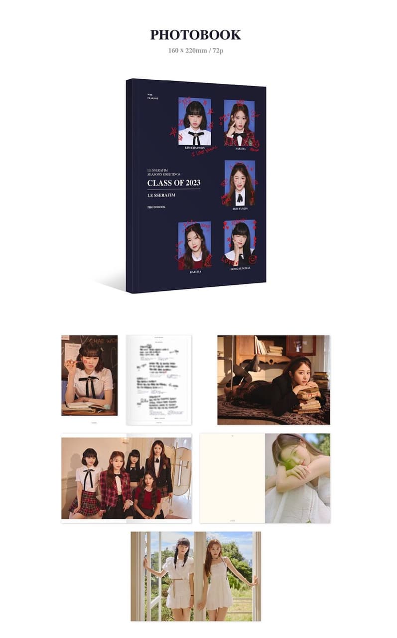 #情報 LE SSERAFIM 2023 SEASON'S GREETINGS＜𝐂𝐋𝐀𝐒𝐒 𝐎𝐅 𝟐𝟎𝟐𝟑＞ - LE SSERAFIM板 | Dcard