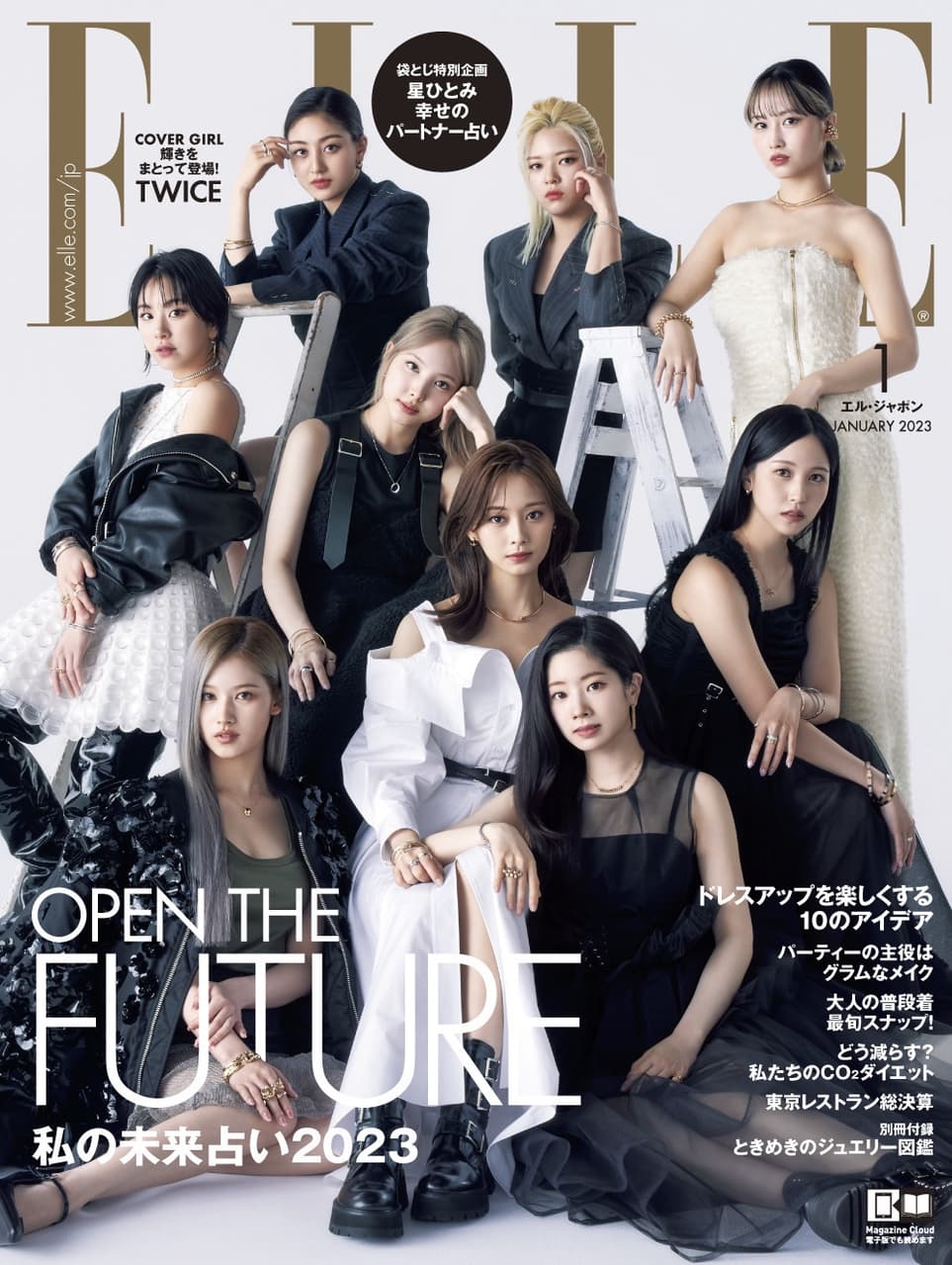 #撒花 日本ELLE 1月雜誌封面 - TWICE板 | Dcard