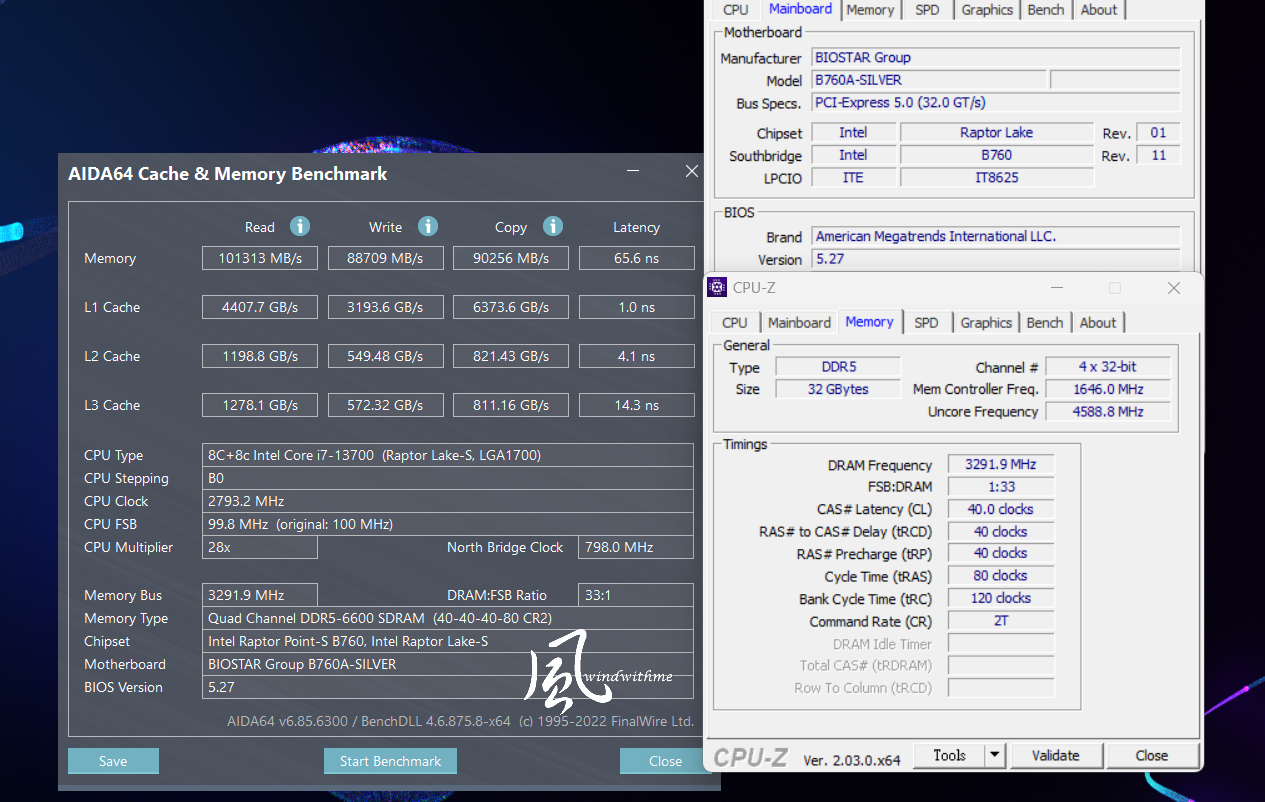 #開箱 Intel Core i7-13700搭載BIOSTAR B760A-SILVER風冷實測 - 3C板 | Dcard