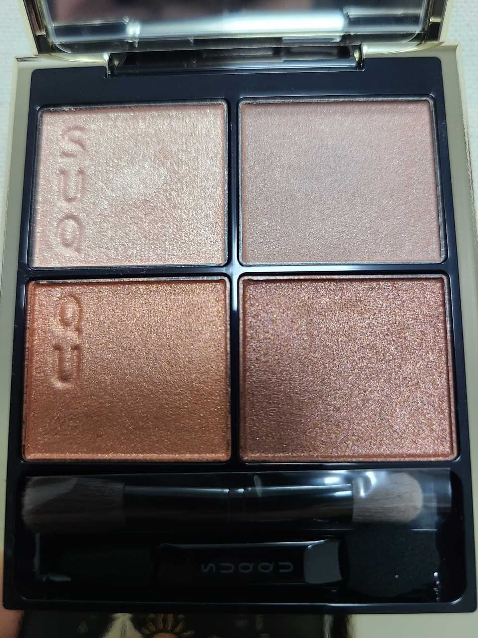 #售二手 （已售）SUQQU 眼彩盤 02陽香色 - 二手交易板 | Dcard