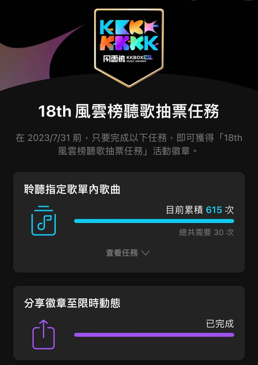 KK風雲榜讓我體會到跟宇宙許願是有用的🥹 - 閒聊板 | Dcard