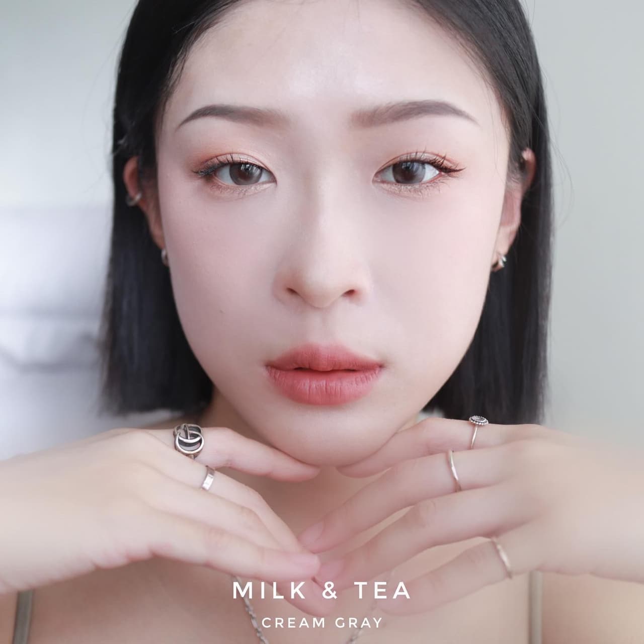 韓國直送chuu Lens空靈狗狗眼新色隱形眼鏡Milk & Tea奶油灰、日拋Cloud Pudding - ianthe.C ...