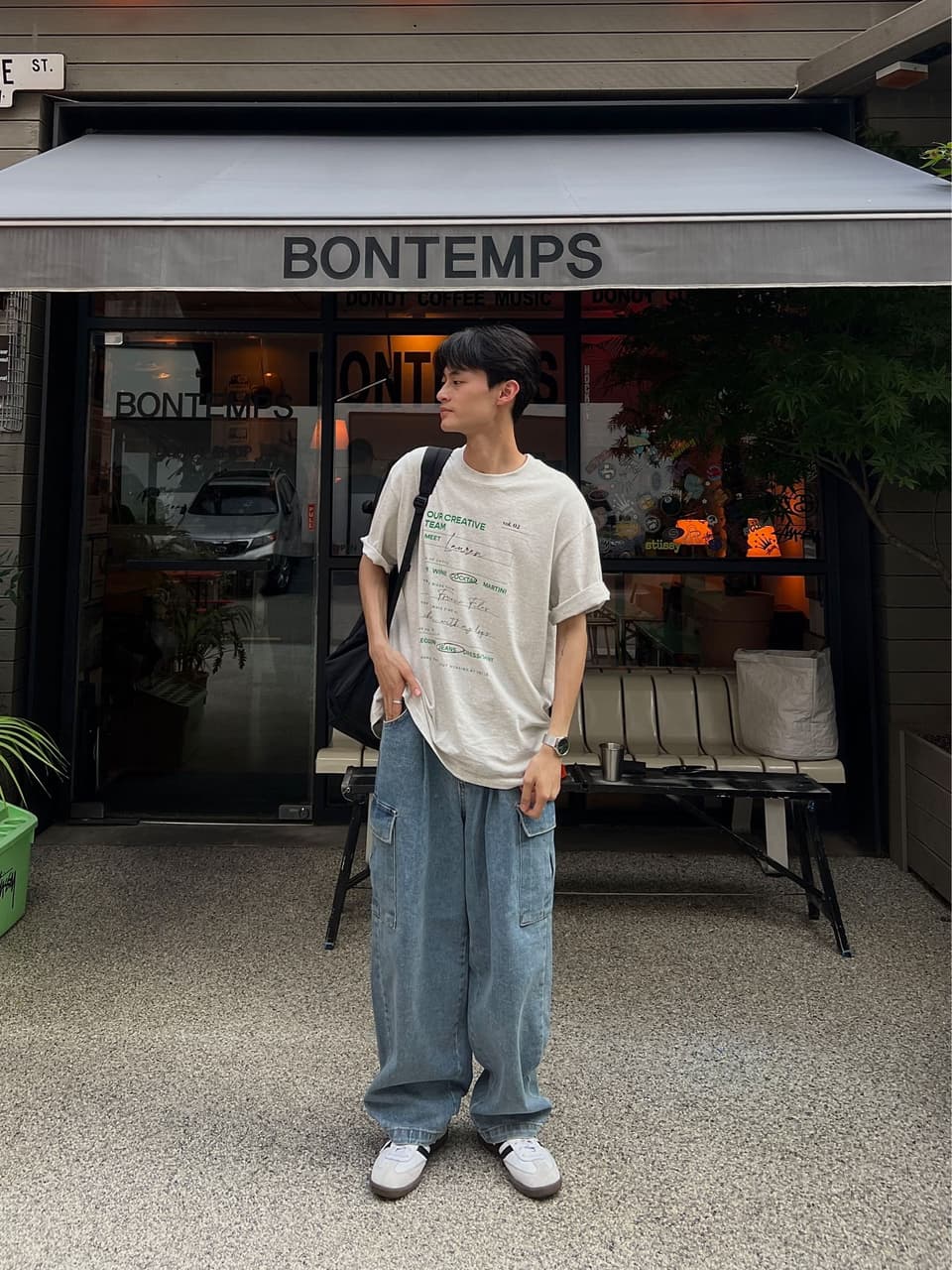 #分享 韓國留學_ 炎炎夏日 韓系穿搭 _ unisex - 穿搭板 | Dcard