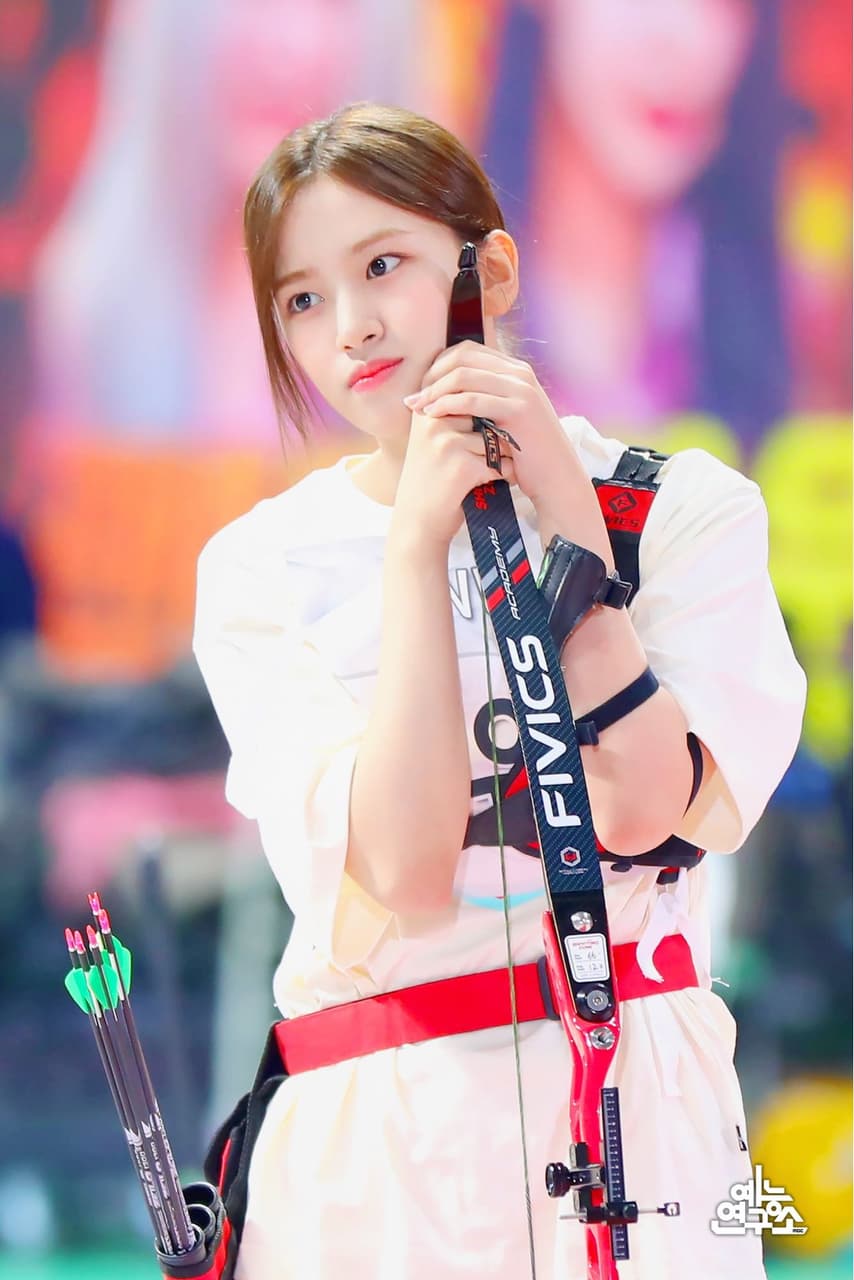 #分享 MBC官方照 偶像運動會—射箭組 - IVE板 | Dcard