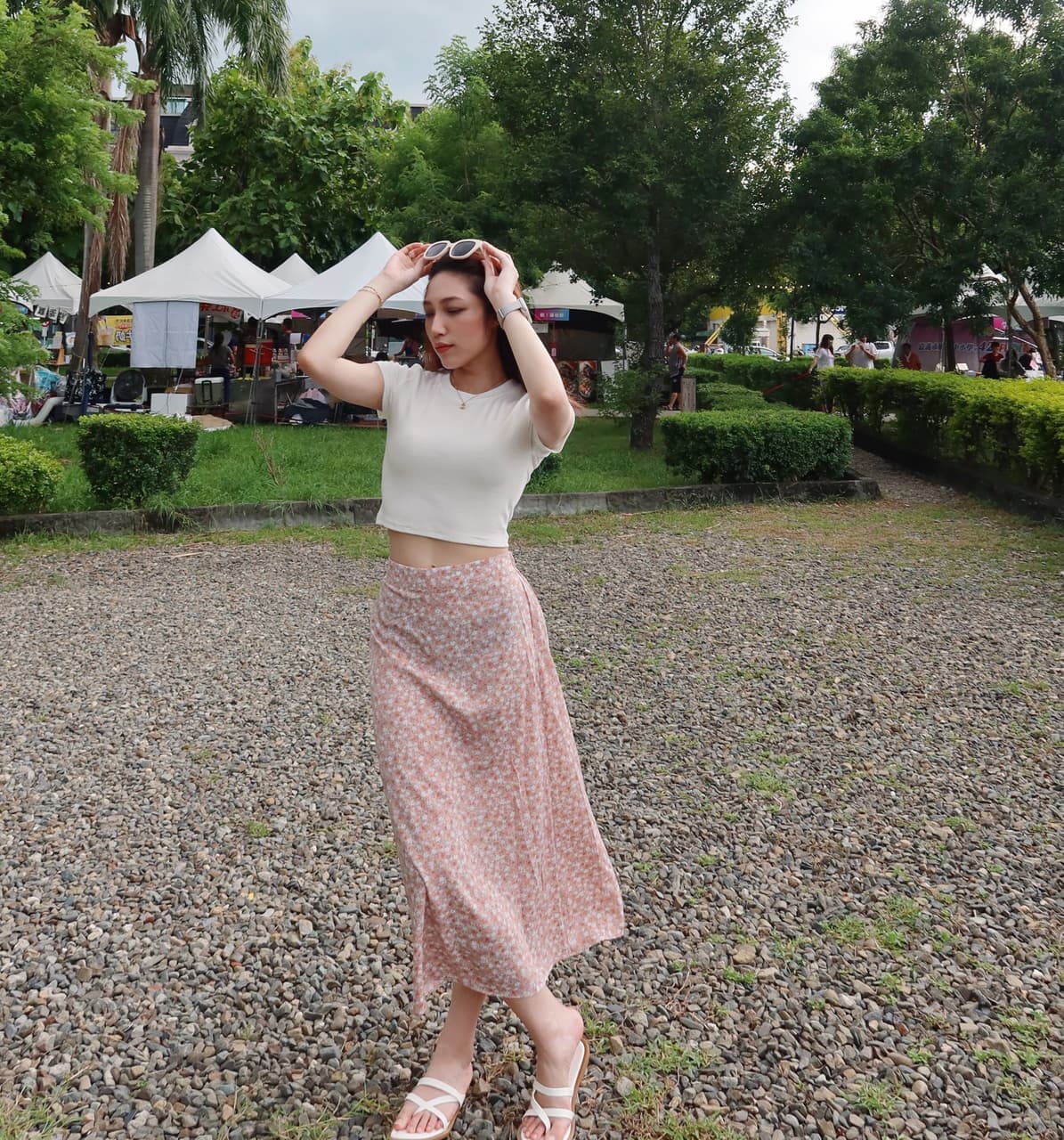 #分享🌸阿嬤的碎花長裙穿搭🌸 - 小雞🐤 (@derrica) | Dcard