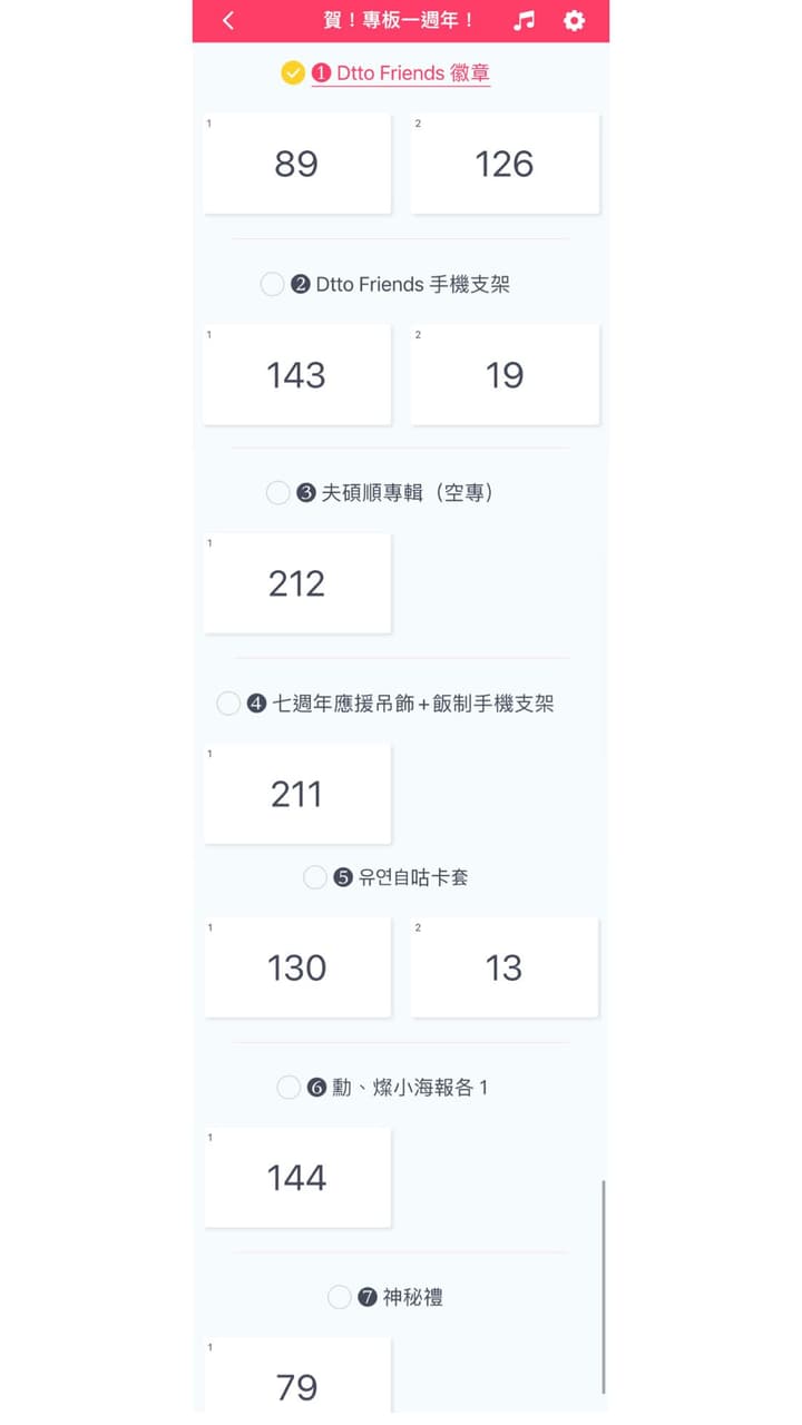 #分享 주년 진심 고백 — 文末抽獎🎁 - B225 留言 | Dcard