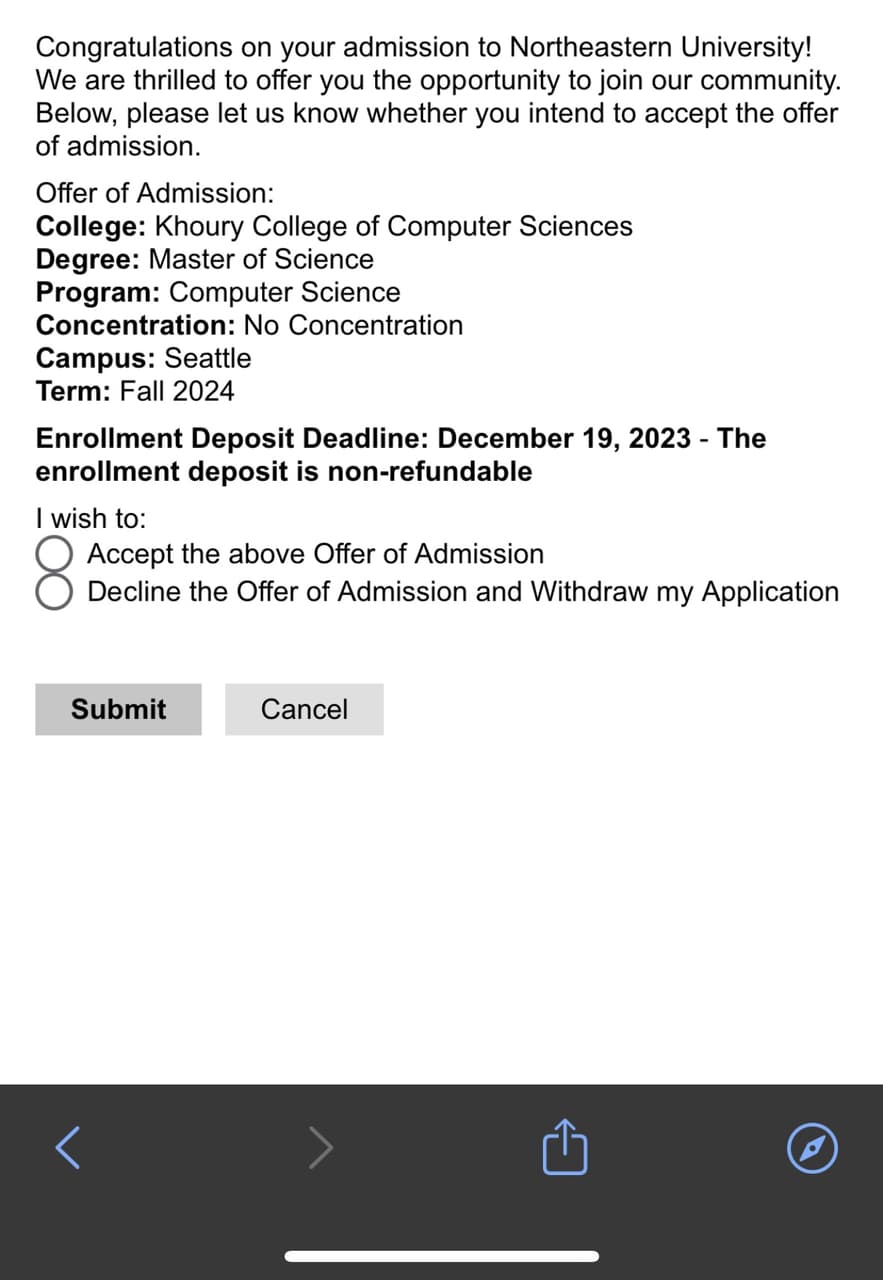 #請益 NEU Seattle MSCS 請益 - 留學板 | Dcard