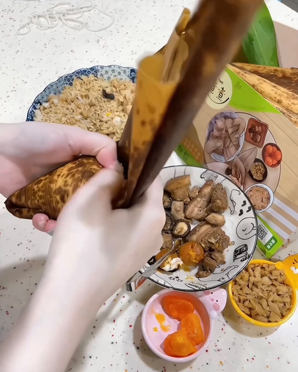 #全家 Fami 煮煮 包粽DIY組合包開箱 - 超商板 | Dcard