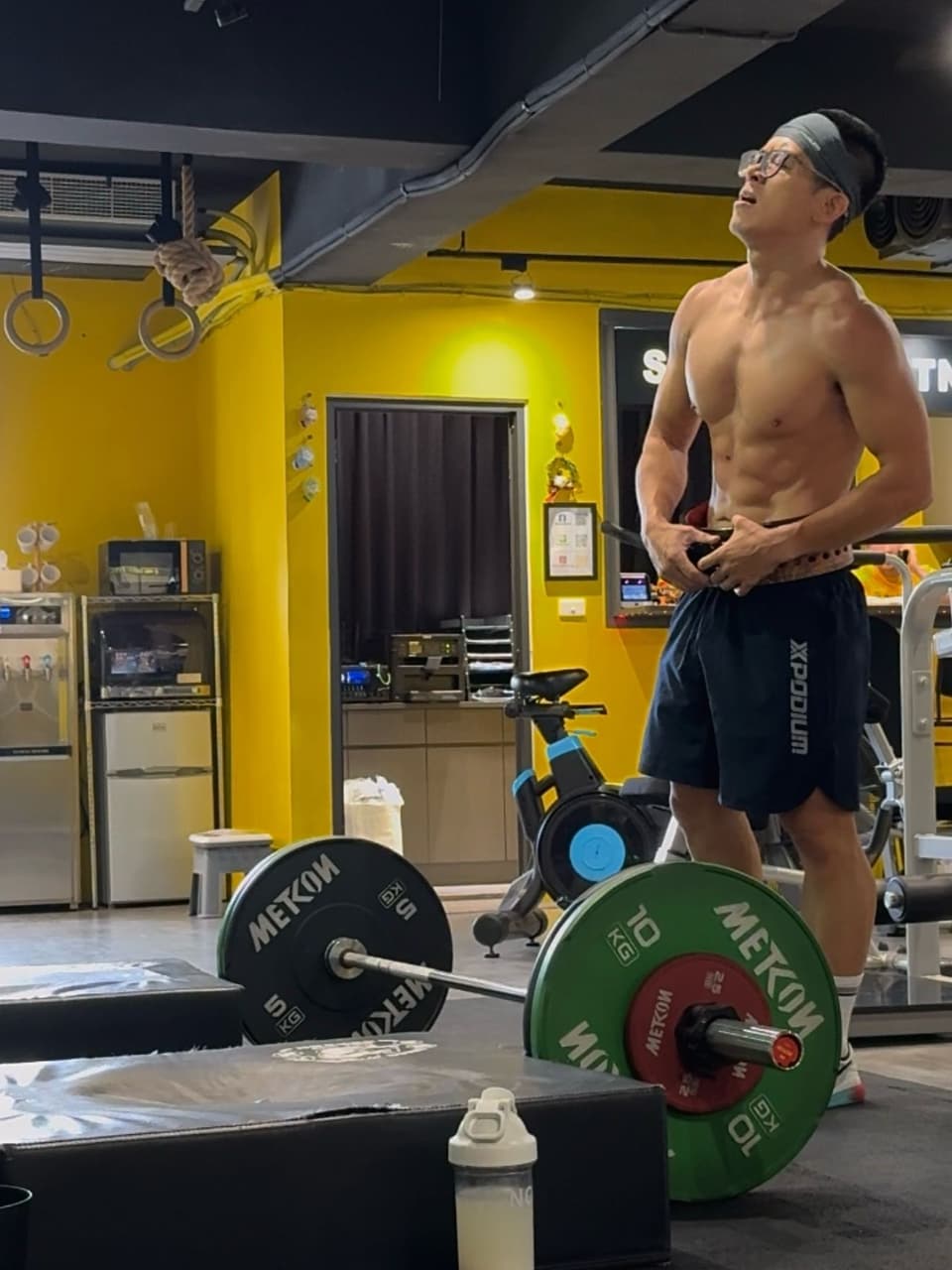 今天跑個舉重課表🏋🏻💪🏾 #有練就拍 #Crossfit #CF課表 #健身紀錄 #BarbellClean #Deadlift # ...