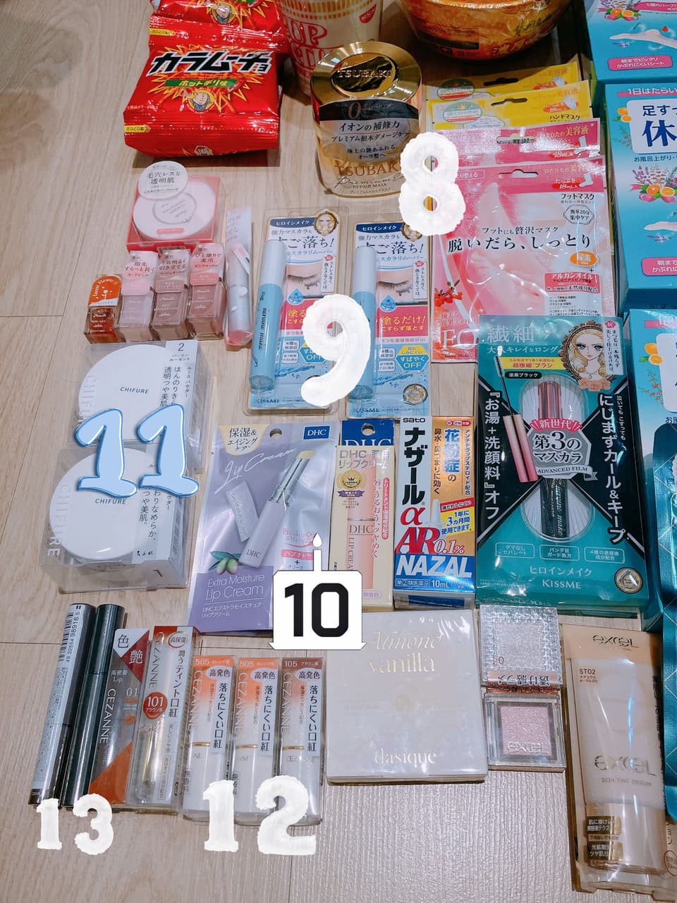 #開箱 更/時隔五年出國之日本五天四夜-滿滿戰利品（上） #我來開箱 #excel #克蘭詩 #cezanne - 美妝板 | Dcard