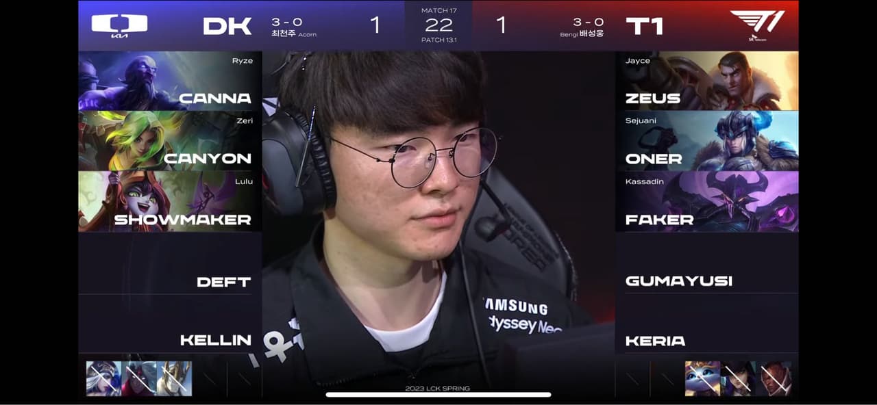 T1 vs DK game3 T1!突破現版本LCK選角公式 - 英雄聯盟板 | Dcard