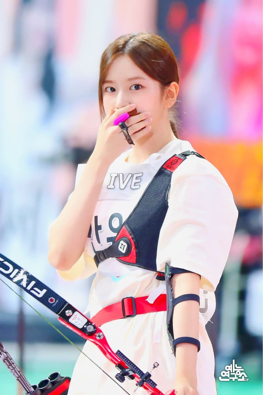 #分享 MBC官方照 偶像運動會—射箭組 - IVE板 | Dcard
