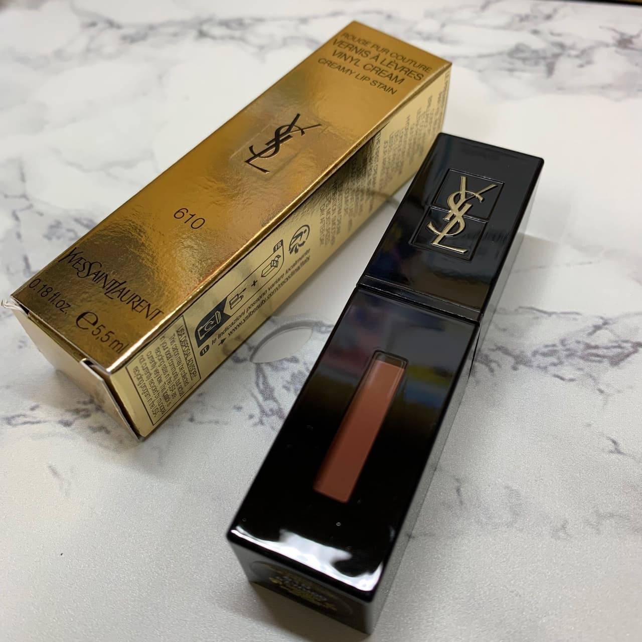 #開箱 💄YSL 610冰烏龍 🤎可慾可甜承包春夏 - 美妝板 | Dcard