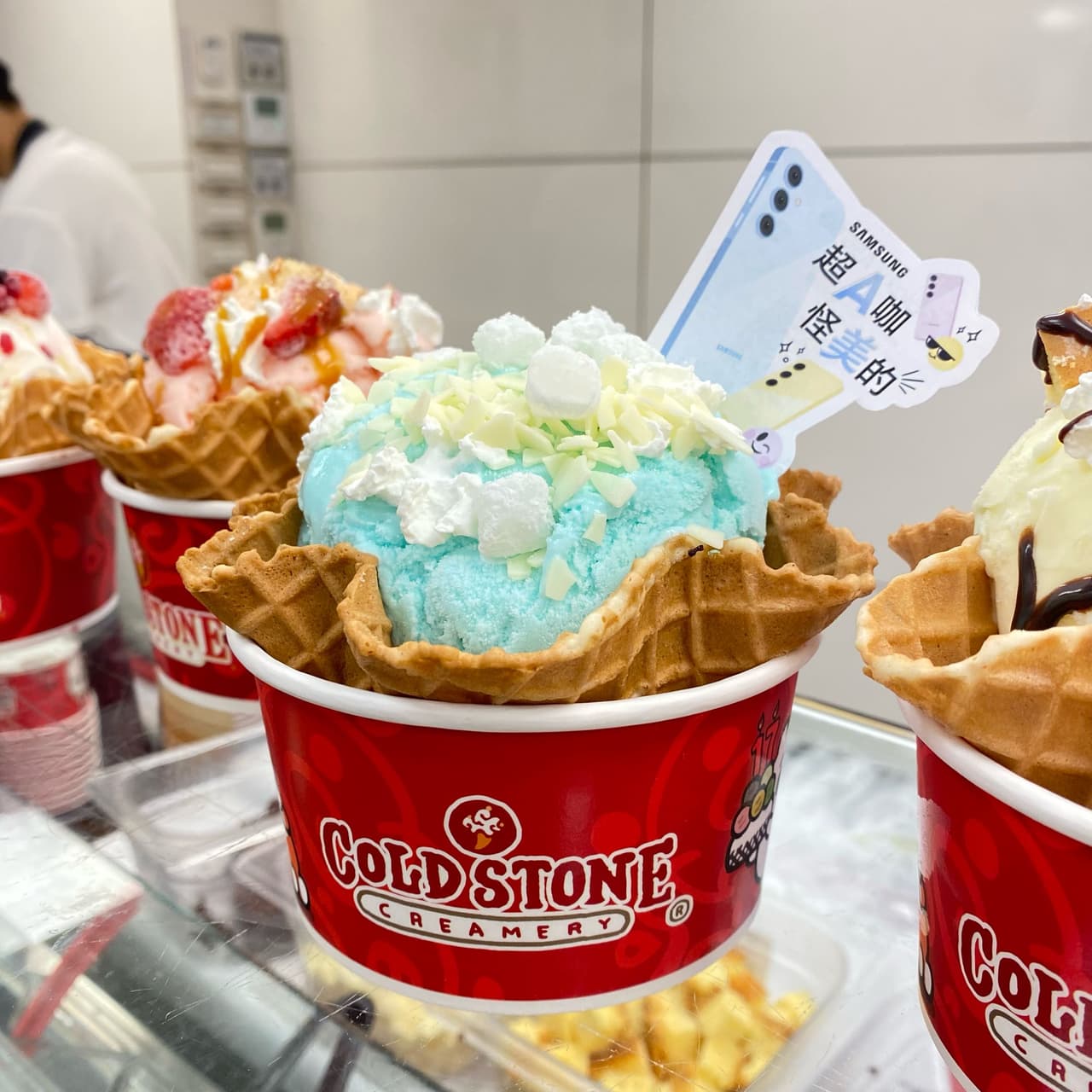 Samsung Galaxy A55 5G x COLD STONE最強聯名冰淇淋！ - chuchu_yuyu (@yuyu7.12) | Dcard