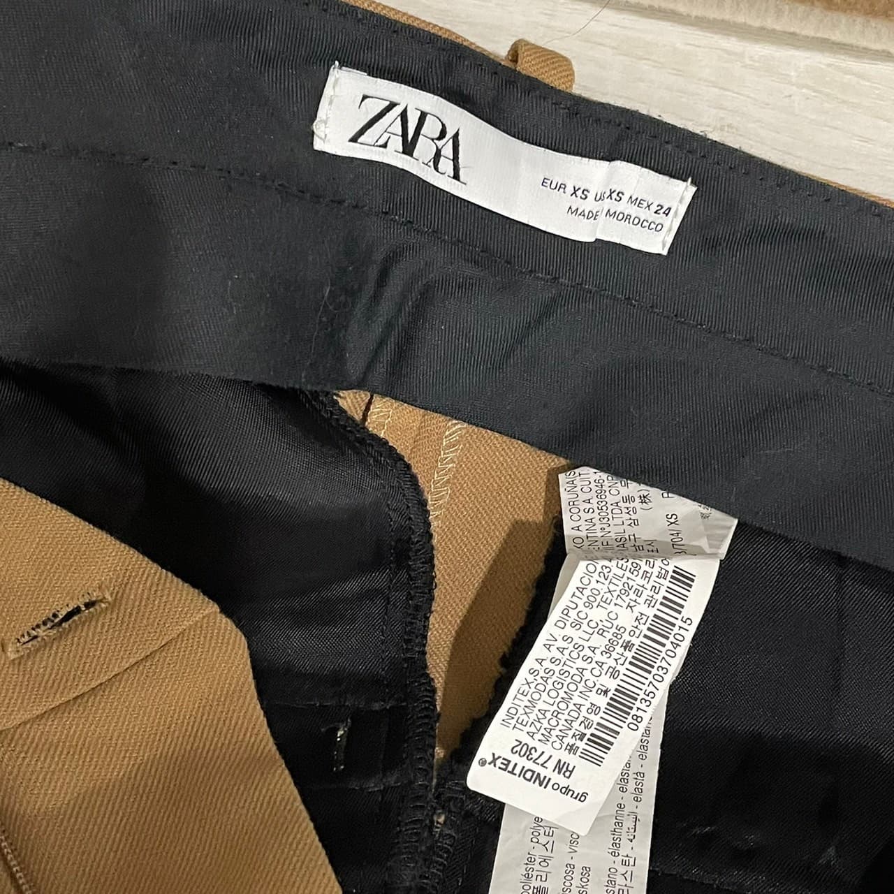 #我要賣 已售出 1️⃣♡ZARA卡其色西裝褲S號♡超時髦長腿神褲♡ - 二手交易板 | Dcard
