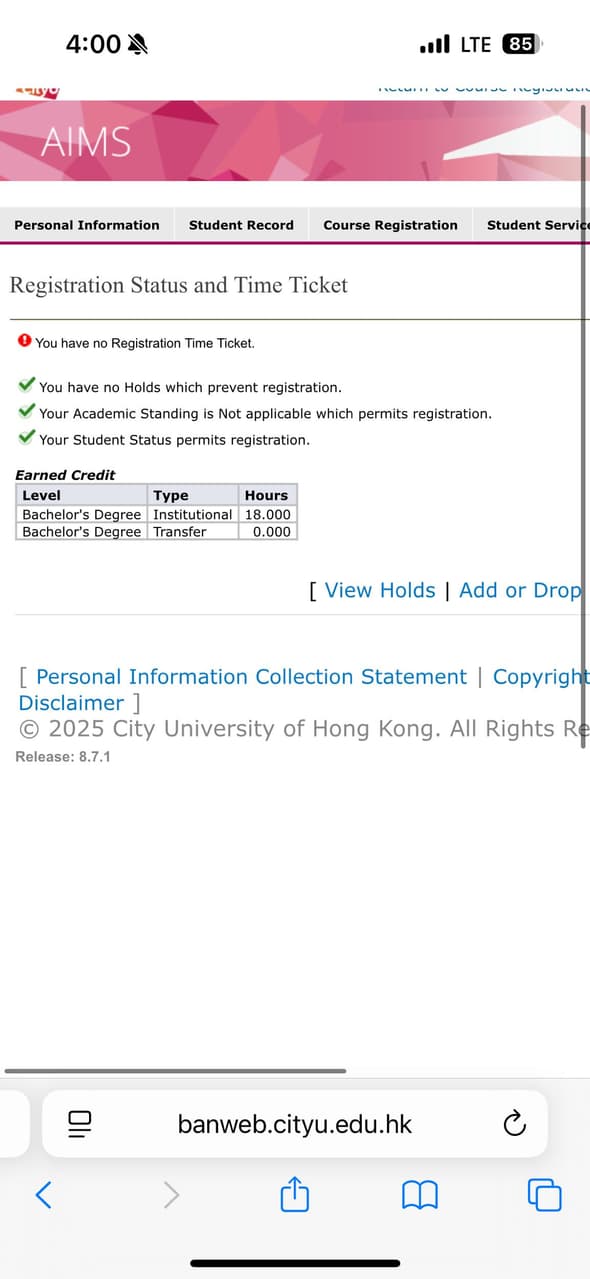 幾時reg暑sem - 香港城市大學板 | Dcard