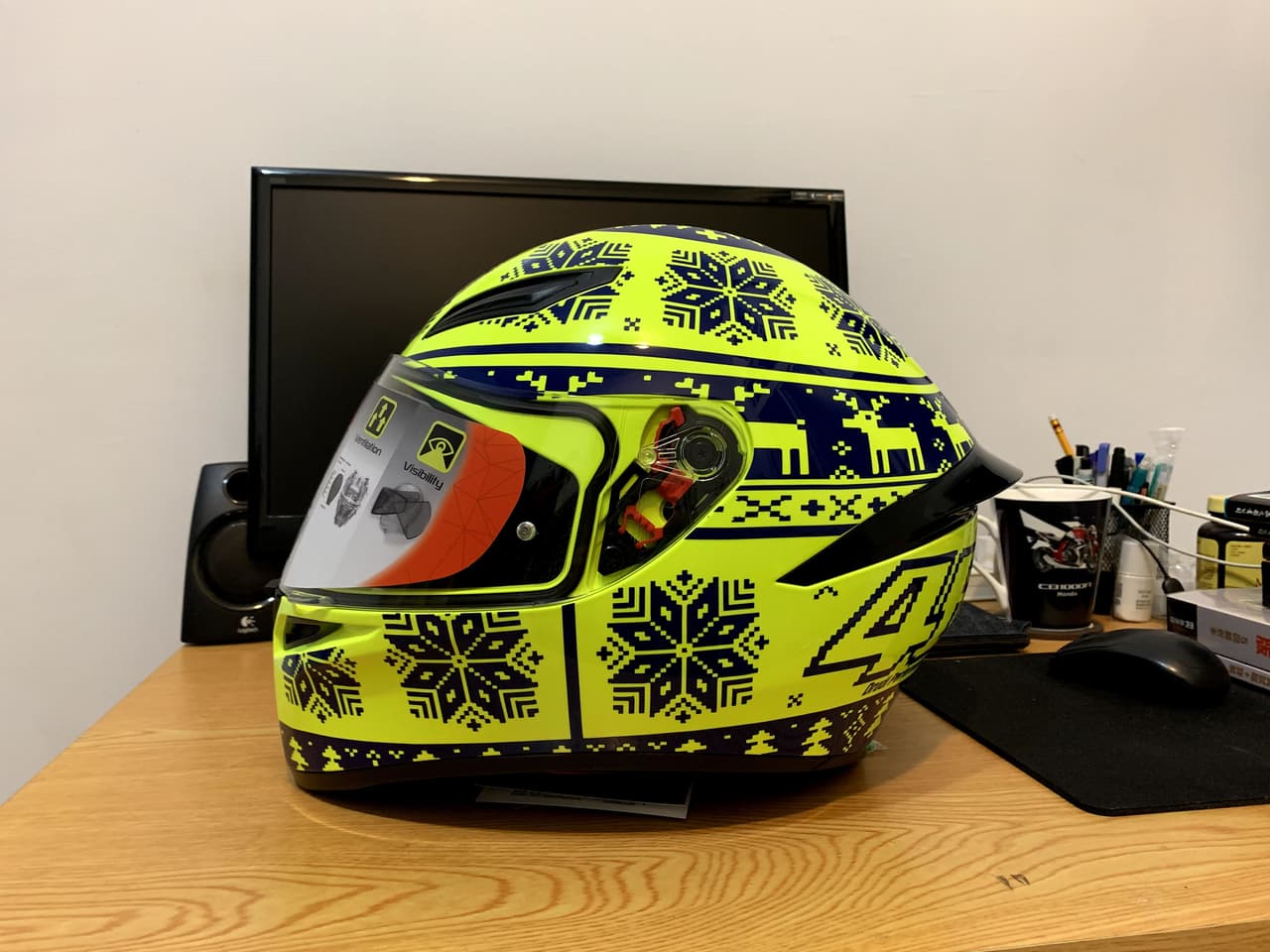 AGV K1 雪花帽 開箱 - 機車板 | Dcard