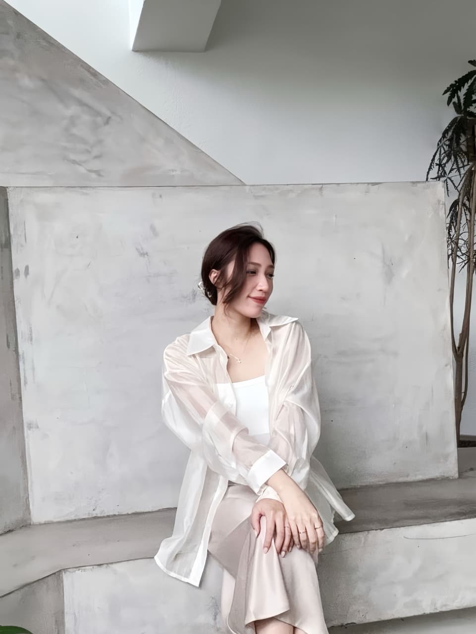 超仙透膚襯衫穿搭分享～🧚🏻‍♀️💕 - 小雞🐤 (@derrica) | Dcard