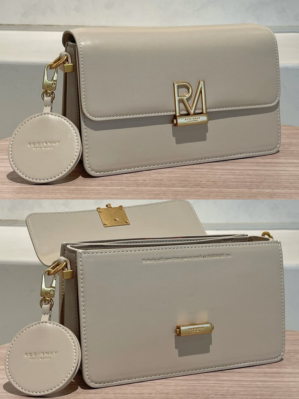 一次滿足多種場合！What’s in my bag ft.曖昧夾心斜背包 - ROBINMAY (@robinmay_tw) | Dcard