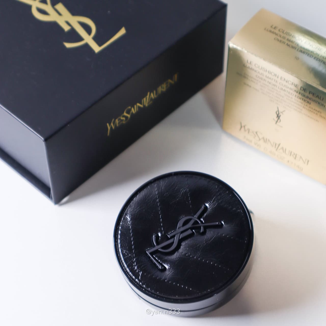 第一顆專櫃氣墊粉餅，YSL限定霧黑NIKI氣墊 - 美妝板 | Dcard